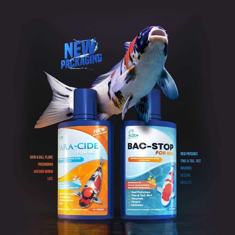 ยารักษาปลา AQUA : BAC-STOP - Suratfishfarm